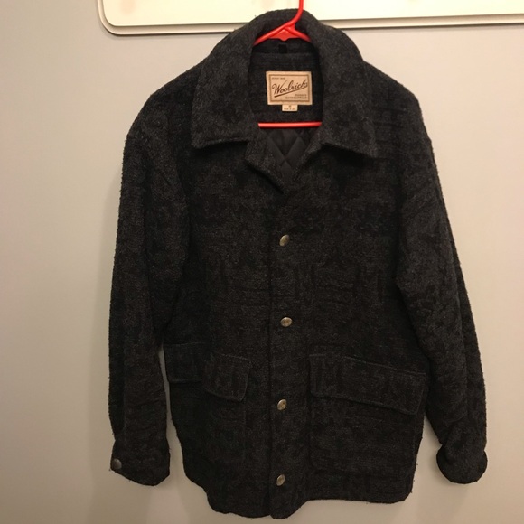 Woolrich | Jackets & Coats | Vintage Woolrich Woolblend Mens Jacket ...